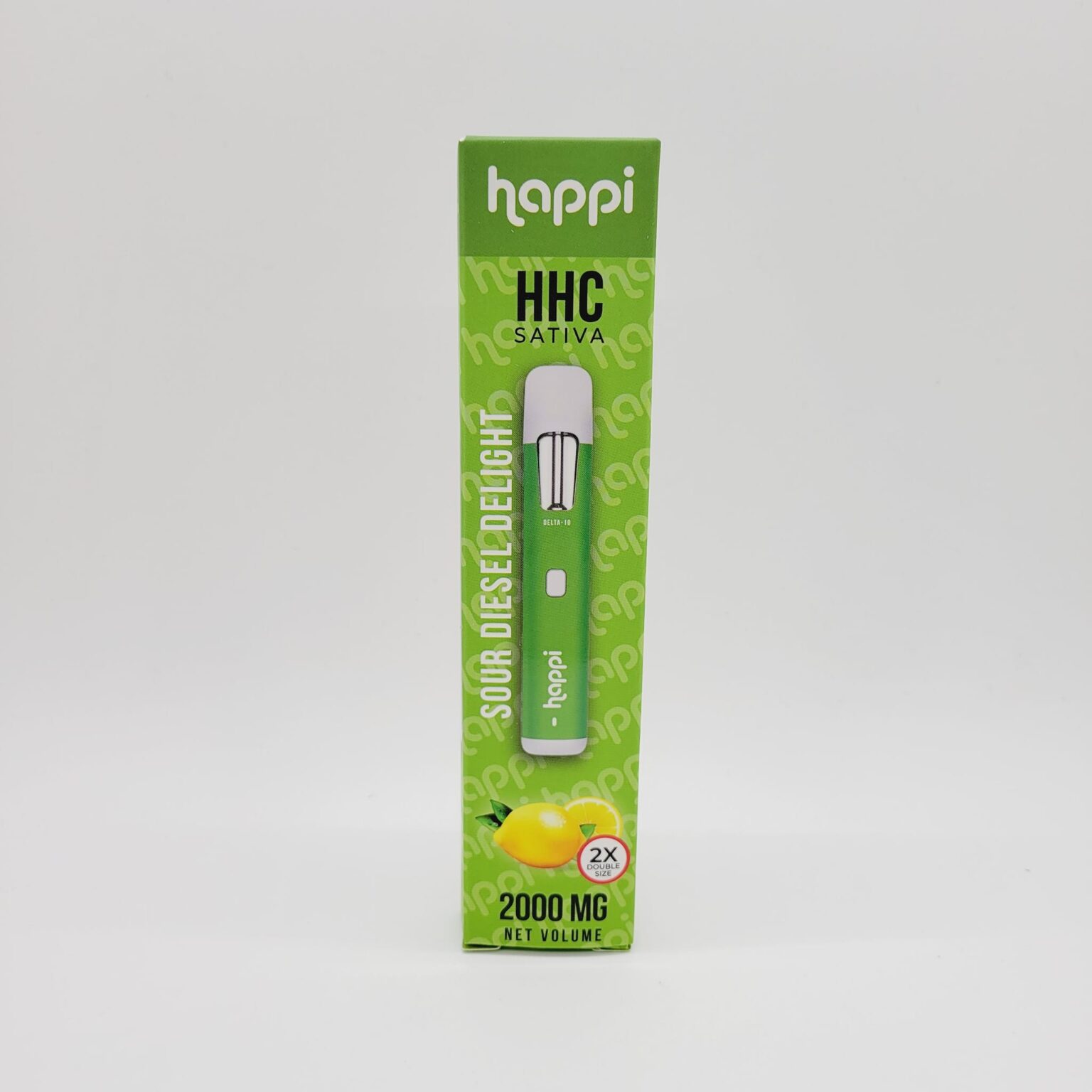 Happi Sour Diesel Delight Sativa Hhc Disposable Vape Dragons Breath